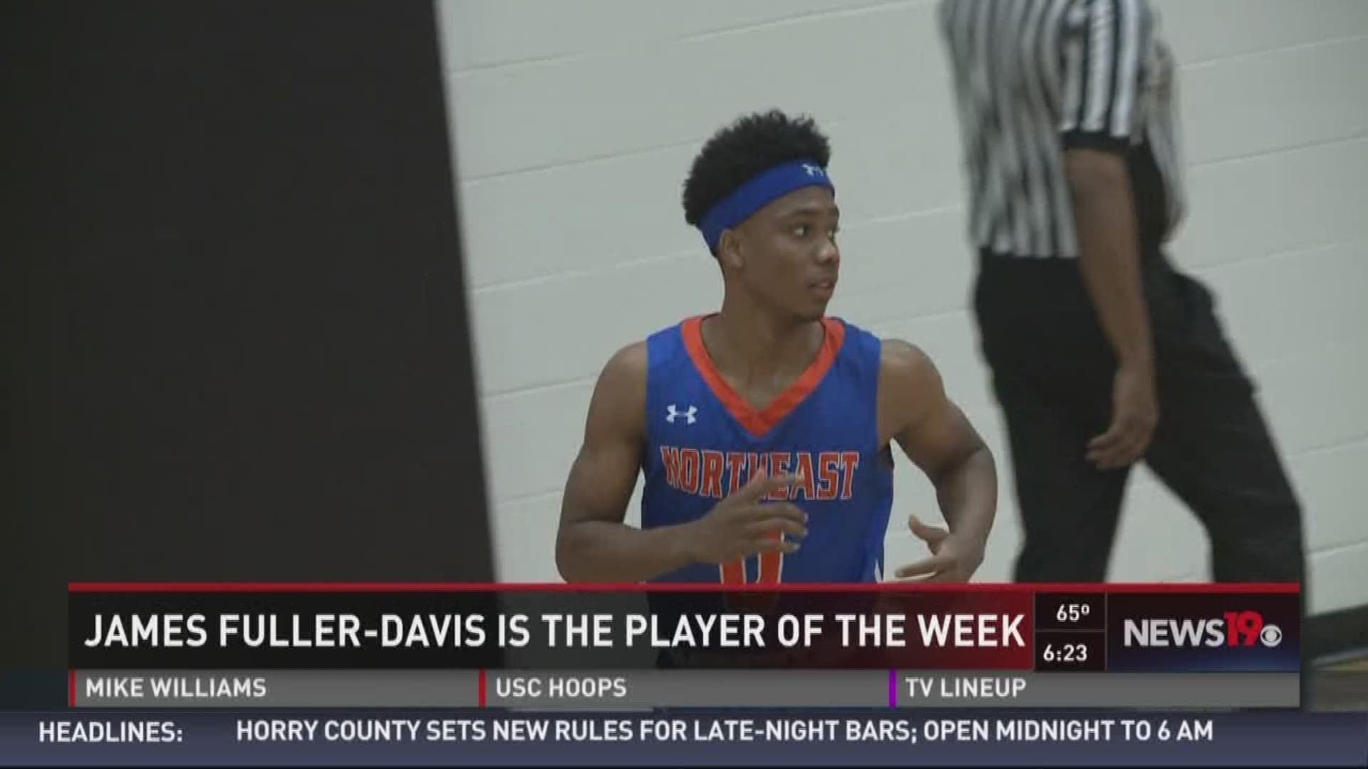 James Fuller-Davis Is The News19 Player of the Week | wltx.com