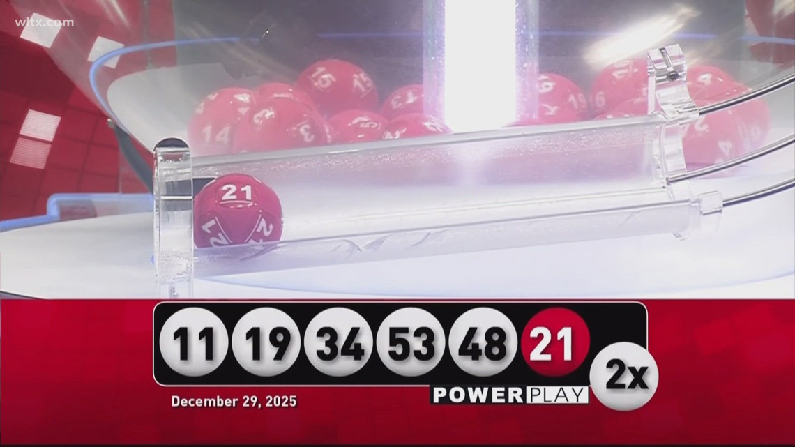 Powerball: December 29, 2025 | wltx.com
