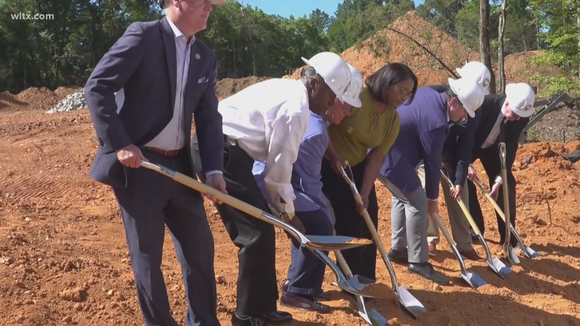 Ballentine breaks ground on new fire station | wltx.com