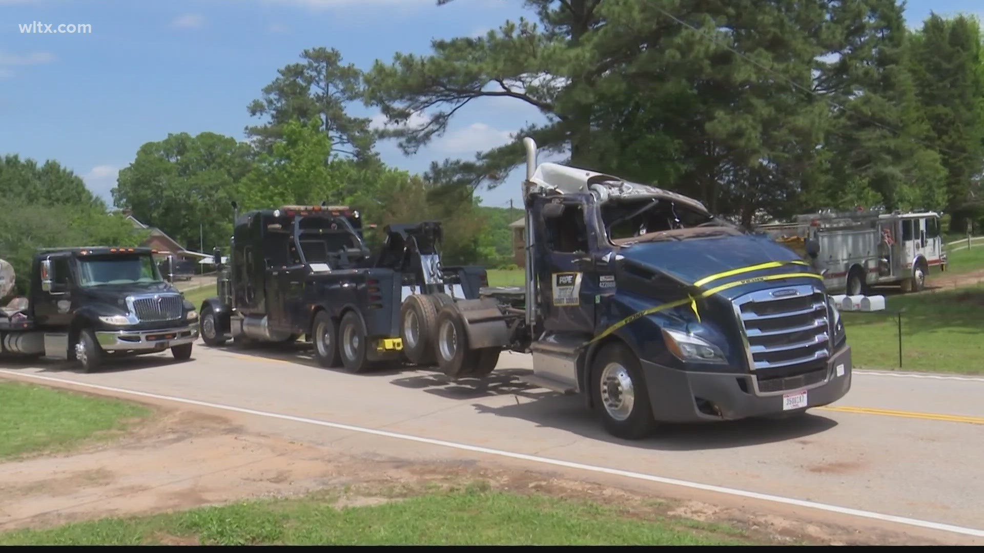 Little Mountain residents return home after gas truck accident | wltx.com