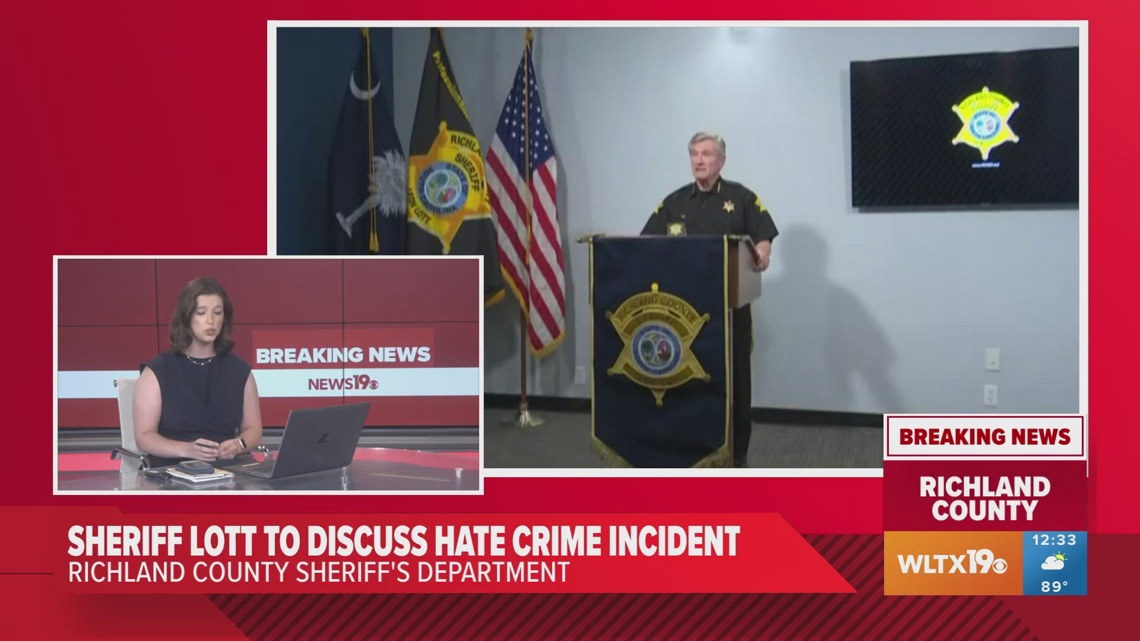 Sheriff Leon Lott to address hate crime case in Friday press conference ...
