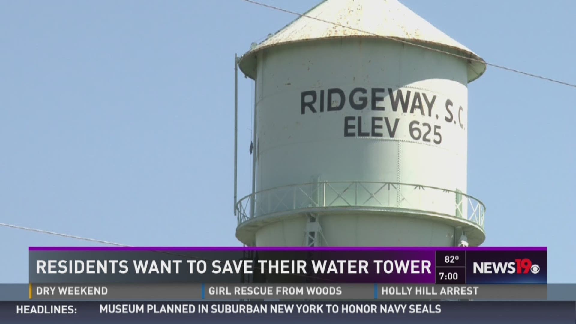 Residents Want To Save Their Water Tower | wltx.com