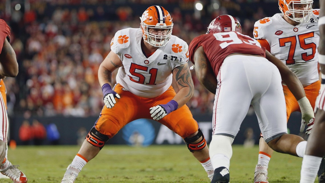 Undrafted Clemson Guard Signs with Panthers | wltx.com