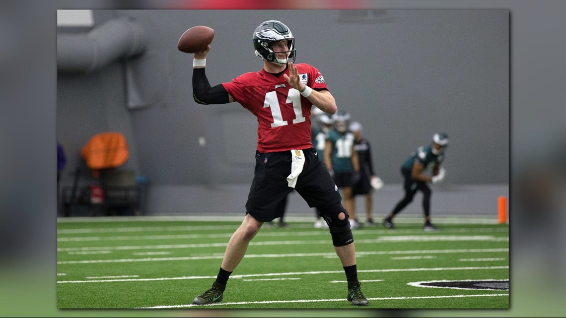 Carson Wentz Returns To The Practice Field | wltx.com