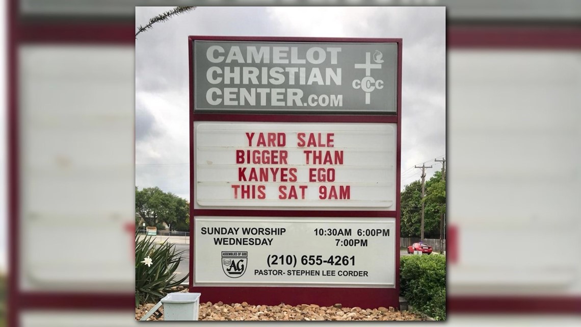 Texas Church Marquee Goes Viral with Funny Messages | wltx.com
