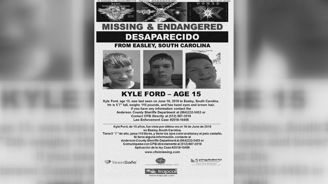 Missing SC Teen Believed to be in East Tennessee | wltx.com