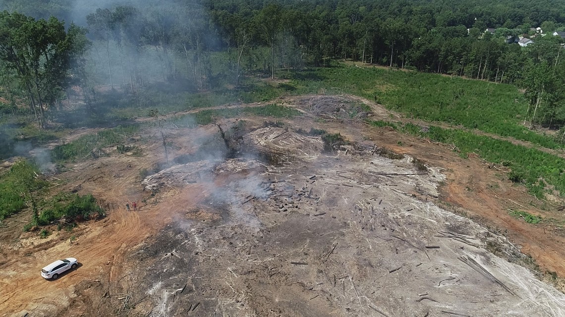 Crews Continue to Monitor Contained Fire in Harbison | wltx.com