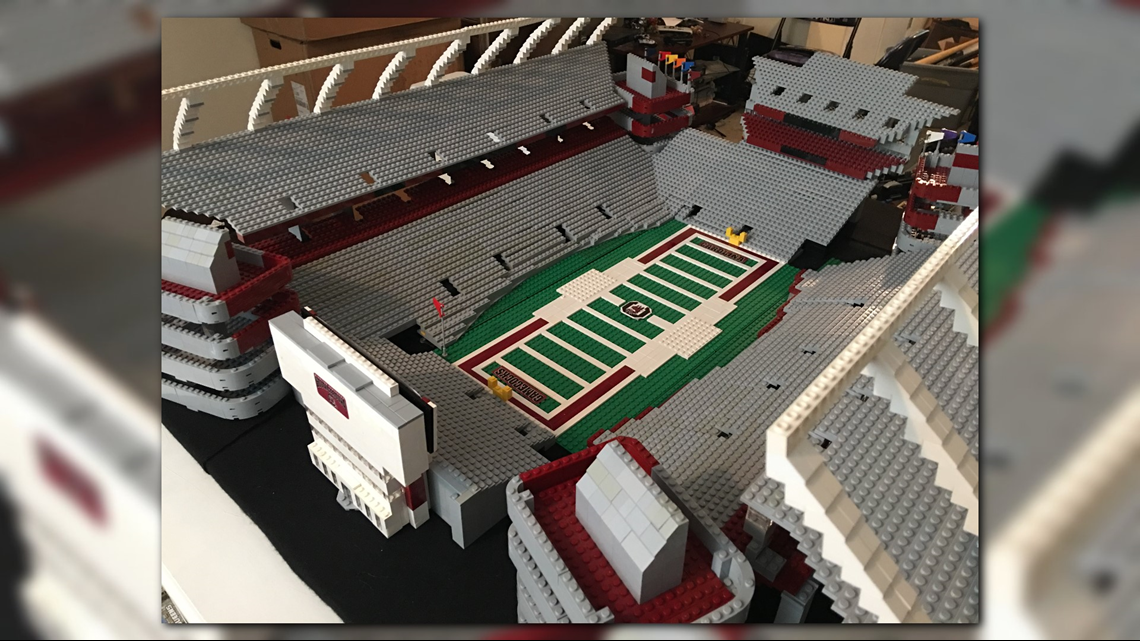 5,000 Legos Later, Williams-Brice Stadium Comes to Life | wltx.com