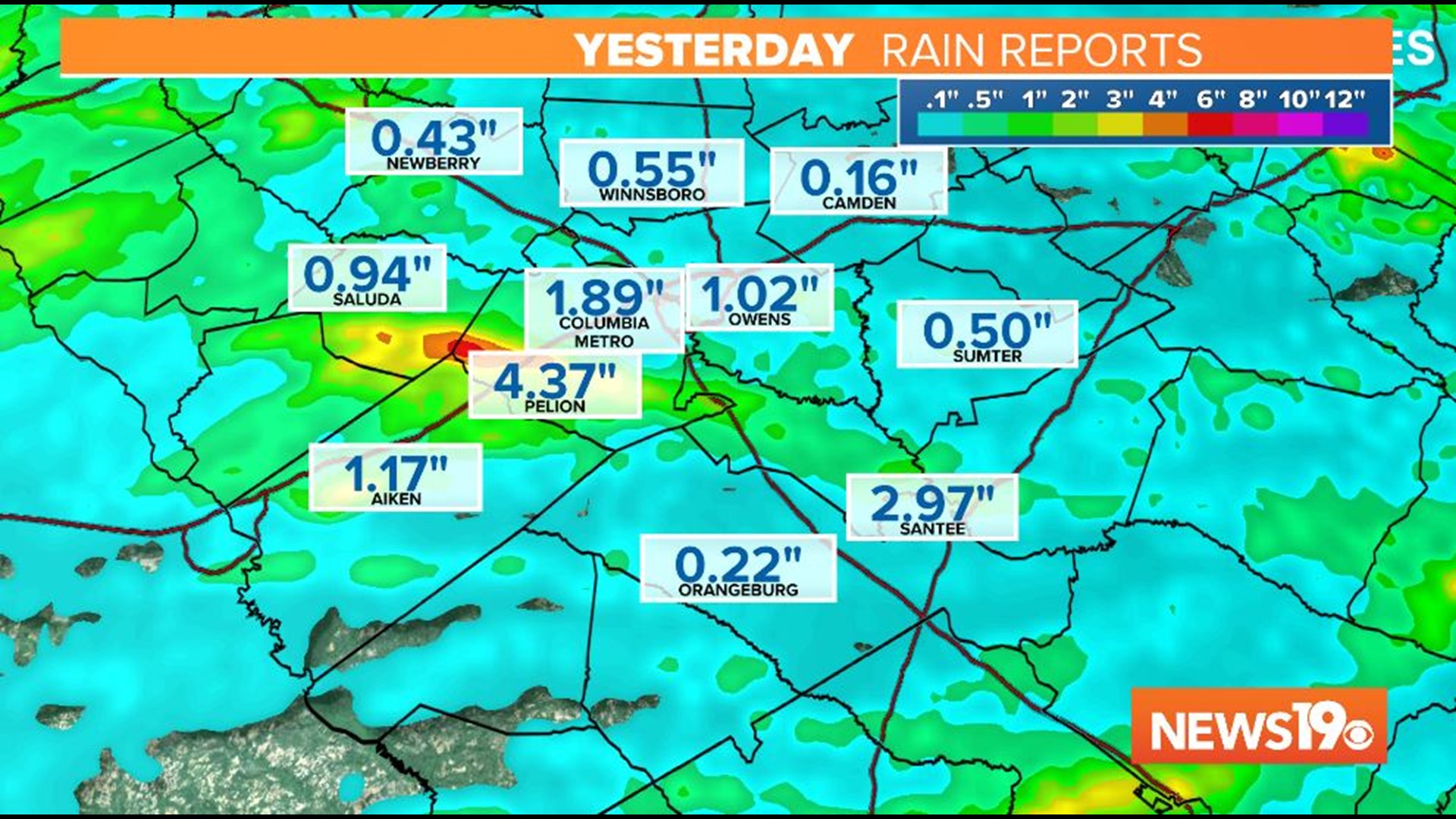 Columbia, SC weather forecast: Chance or rain, flash flooding | wltx.com