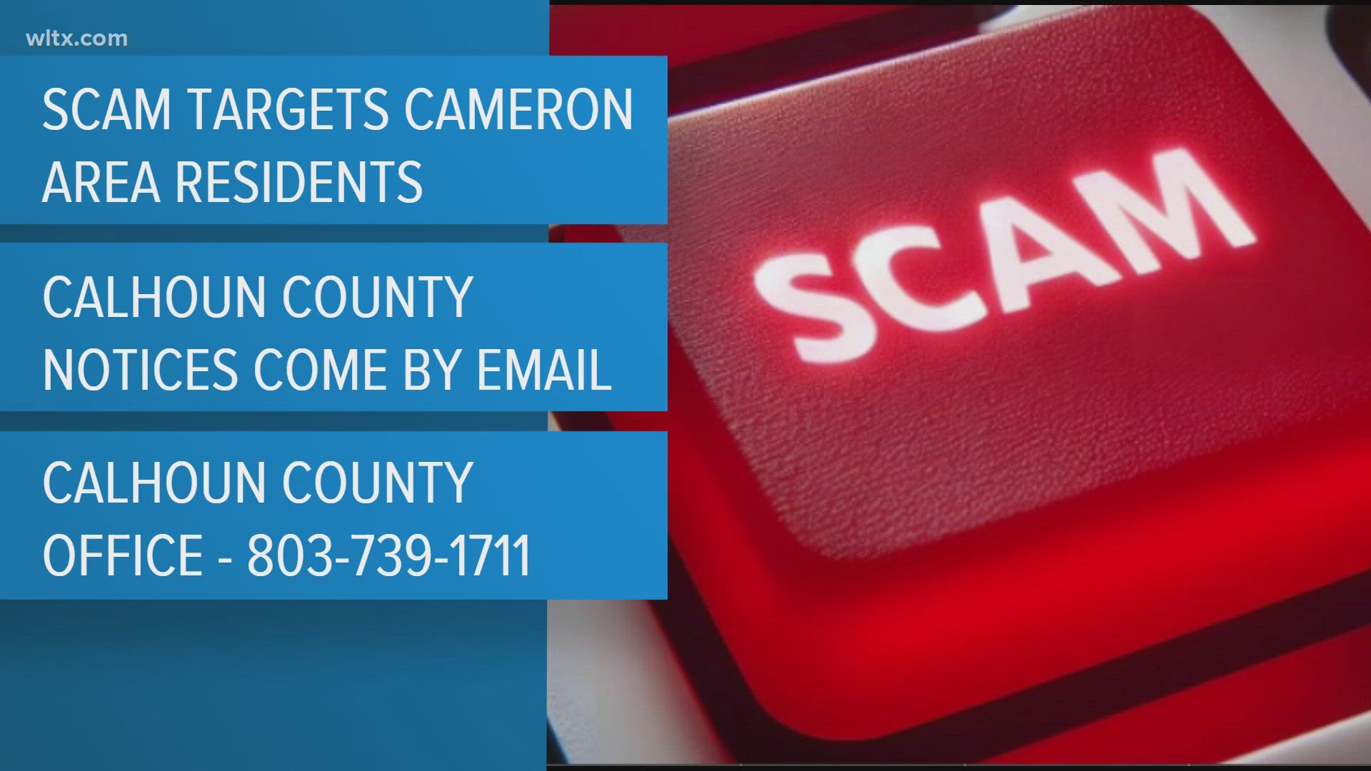 Scam targeting Calhoun County residents | wltx.com