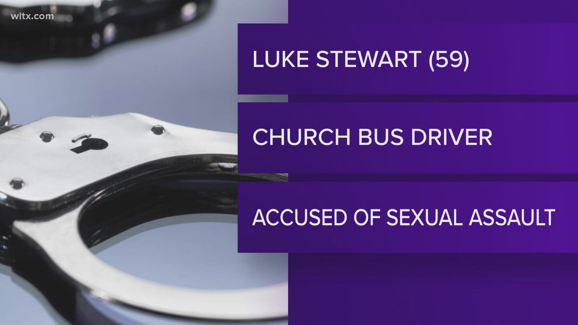 Luke Stewart charged in sexual assaults on church bus in Sumter | wltx.com