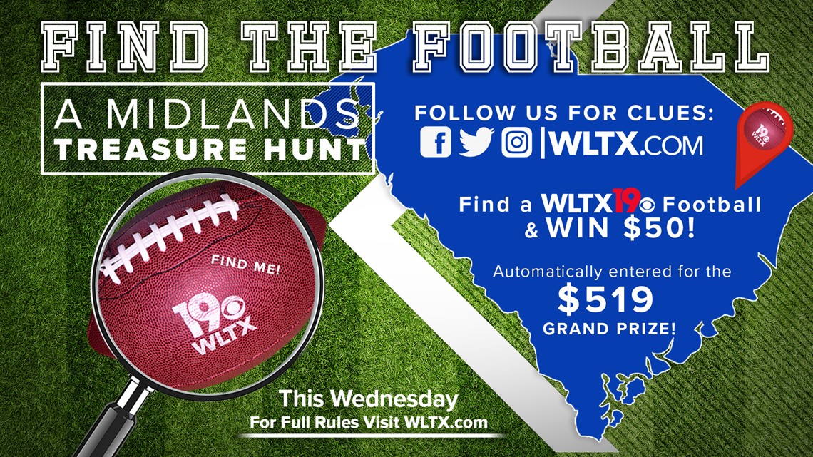 WLTX Find the Football Treasure Hunt is Underway! | wltx.com