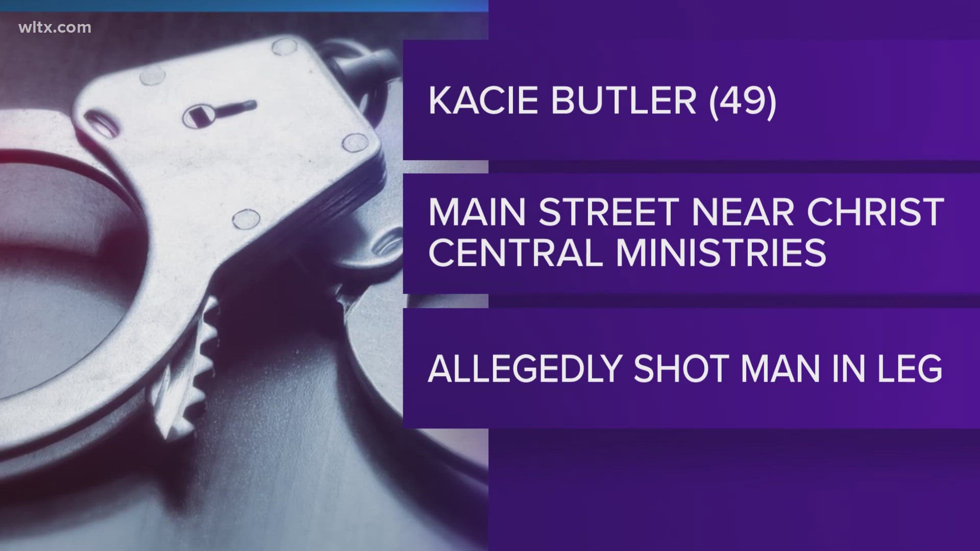 KACIE BUTLER CHARGED IN COLUMBIA CHURCH ROBBERY AND SHOOTING | wltx.com