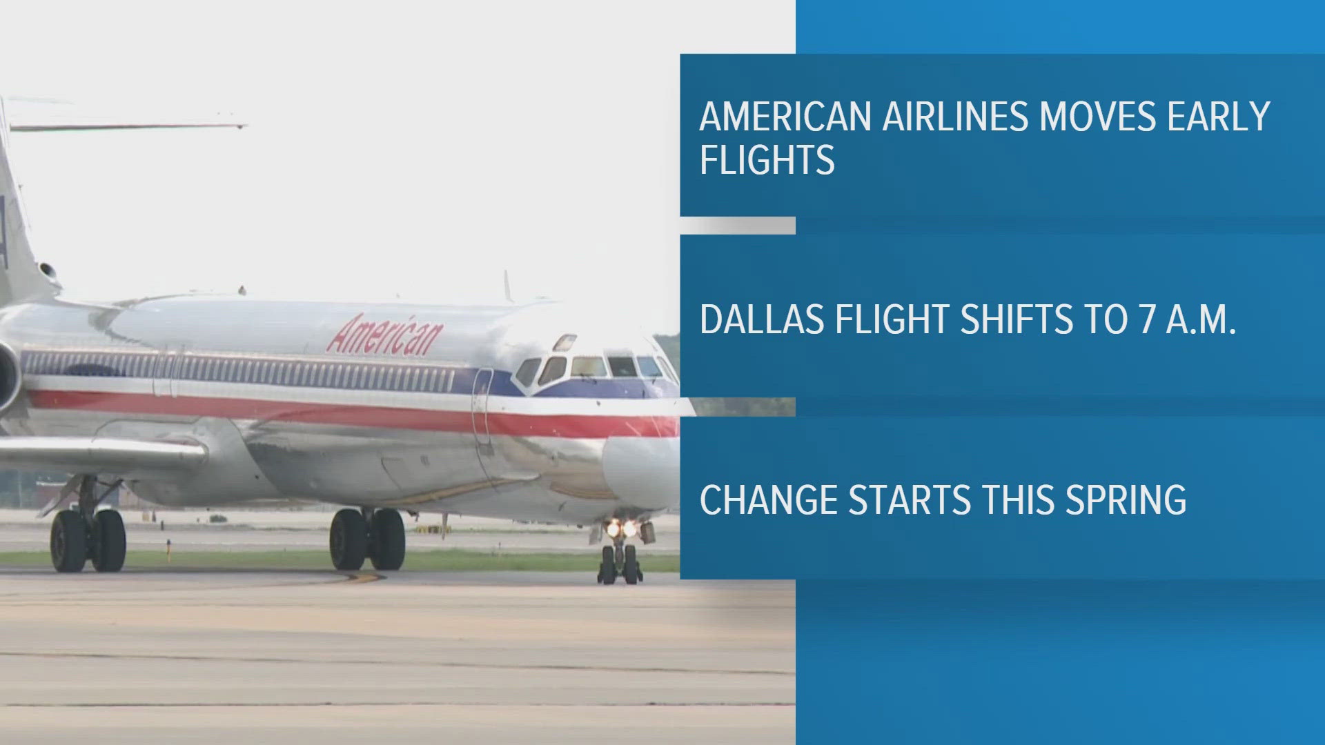 American Airlines shifts morning flights to Dallas/Fort Worth | wltx.com