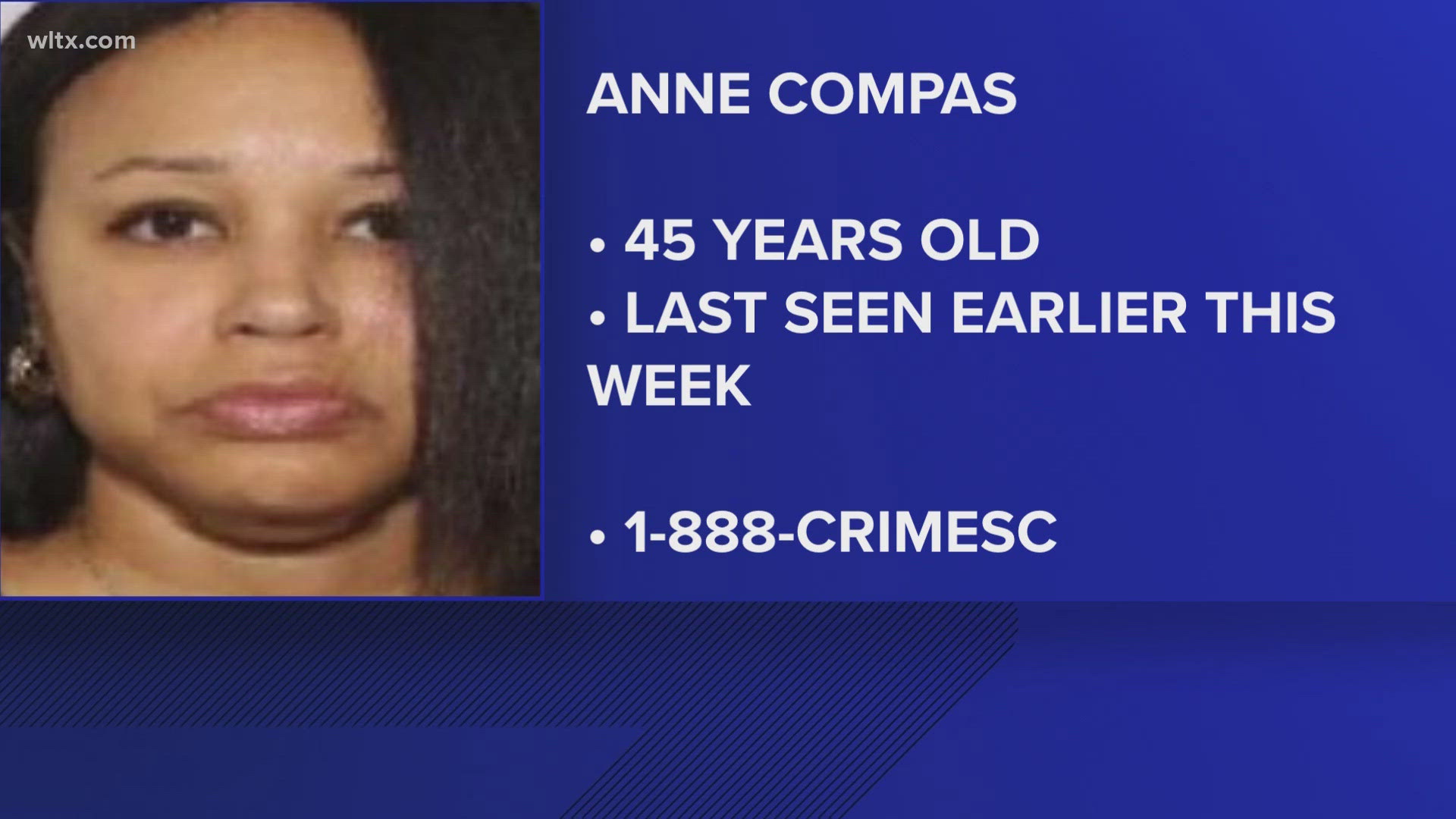 Anne Compas missing in Columbia, police say | wltx.com