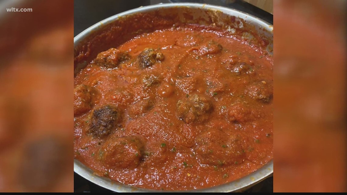 Terra's Mike Davis demonstrates meatball recipe | wltx.com