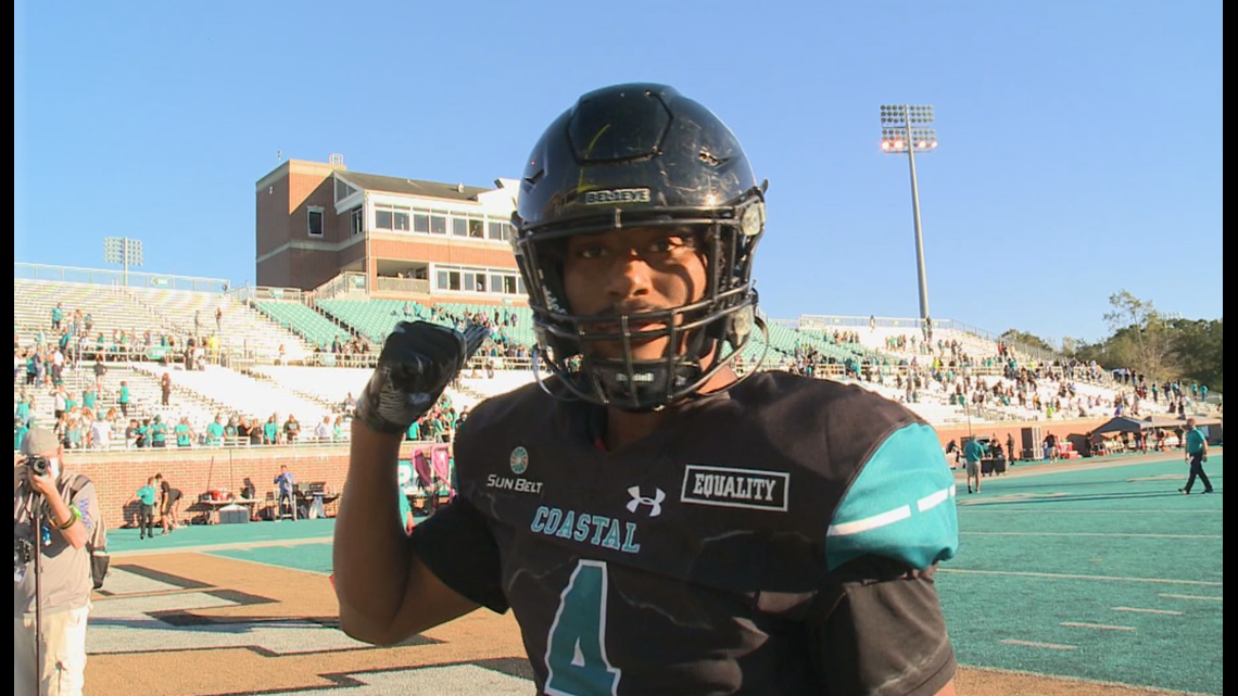 Coastal Carolina tight end is up for two national awards | wltx.com
