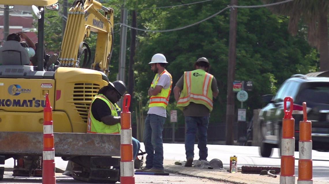 Columbia roadwork on the rise due to water system project | wltx.com