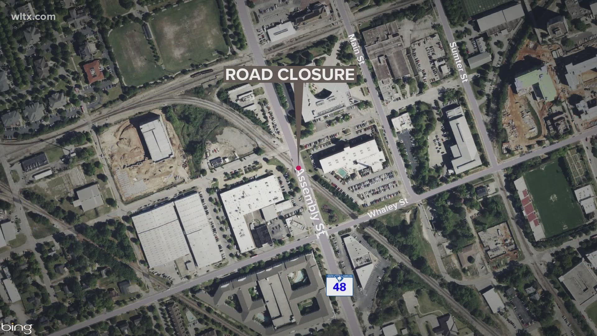 Emergency track work to shut down Assembly Street rail crossing for two ...