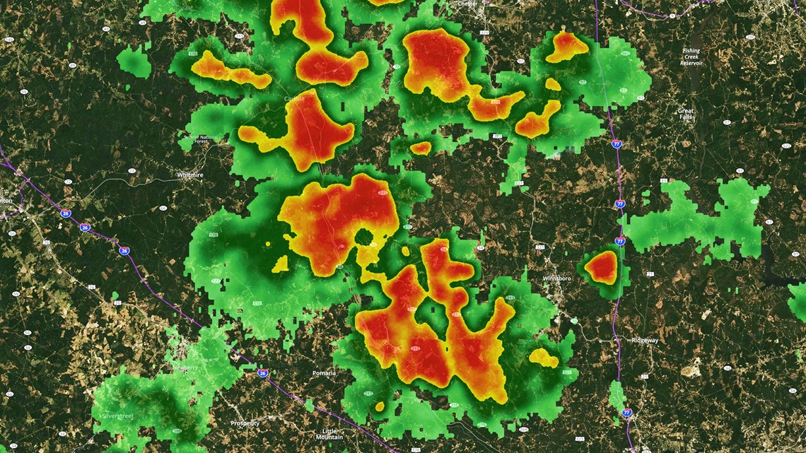 Severe storms bring damage, heavy rain to the Midlands | wltx.com