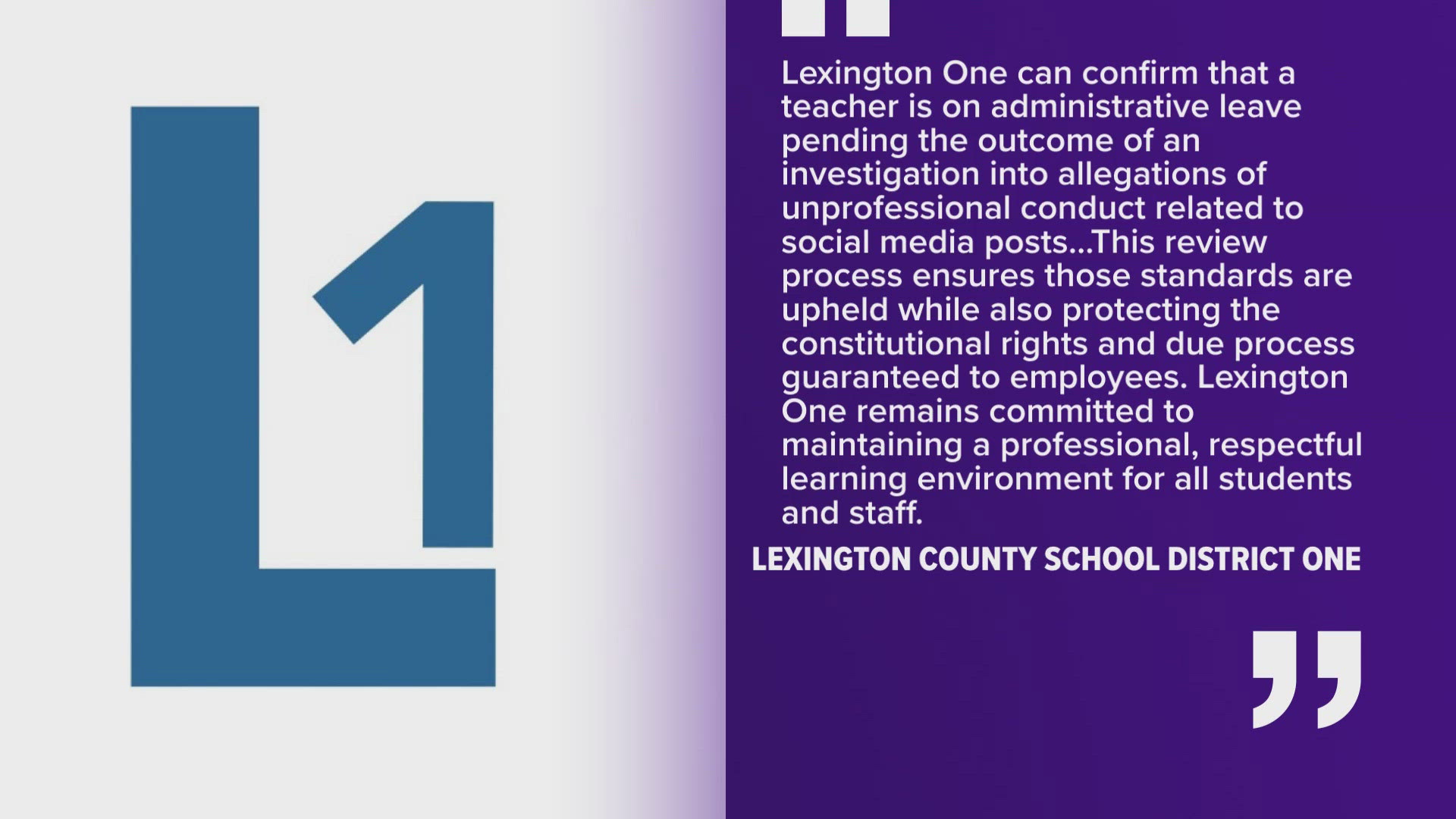 Social media posts cause teacher to be put on administrative leave ...