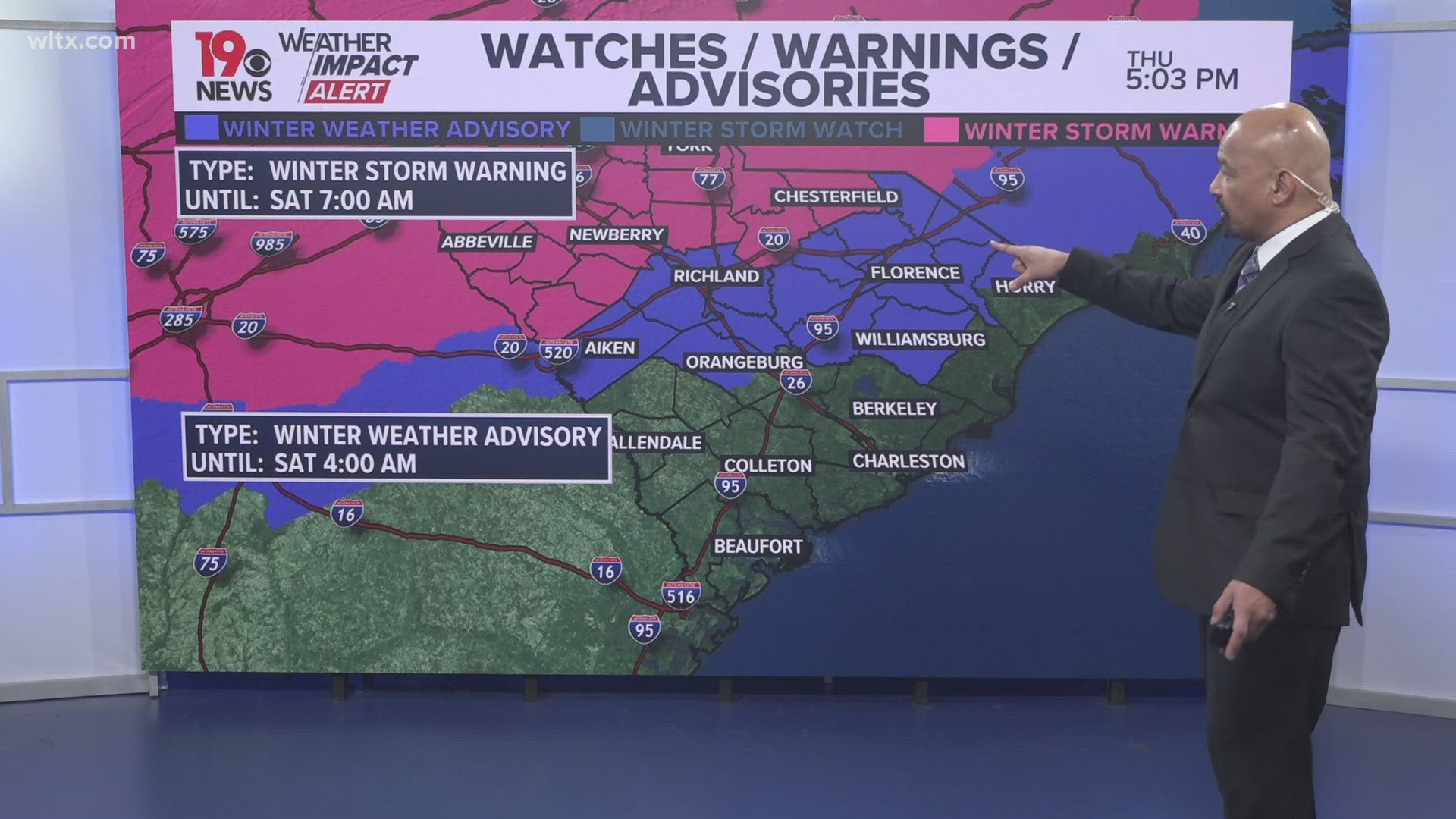 Winter Weather expected Friday | wltx.com