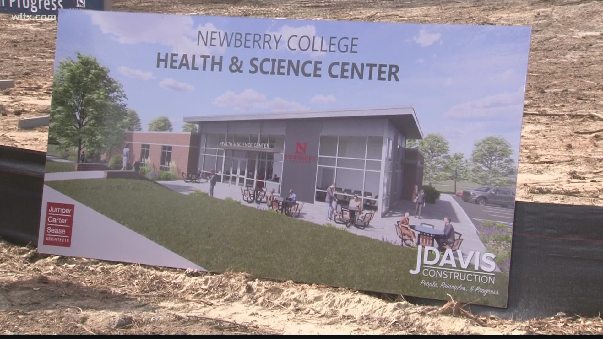 Newberry College breaks ground on new building | wltx.com