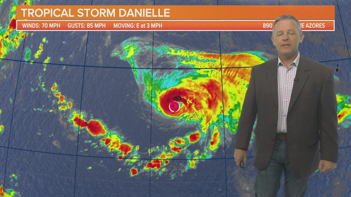 Tropical update: Danielle forecast to become first hurricane of 2022 ...