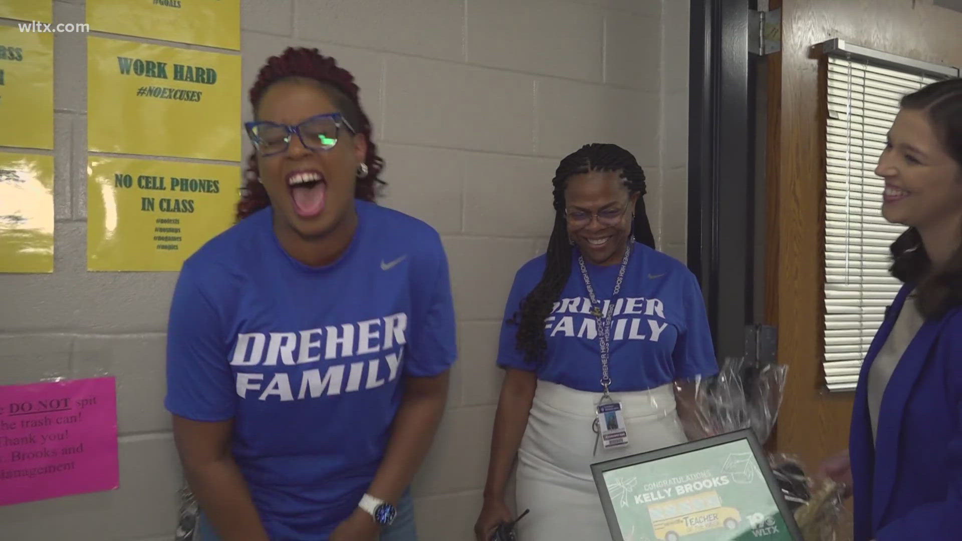 Kelly Brooks of Dreher High School is a News19's Teacher of the Week ...