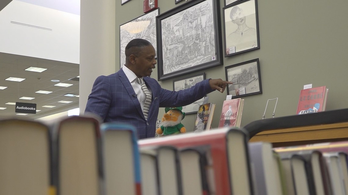Irmo artist work displayed at local library | wltx.com