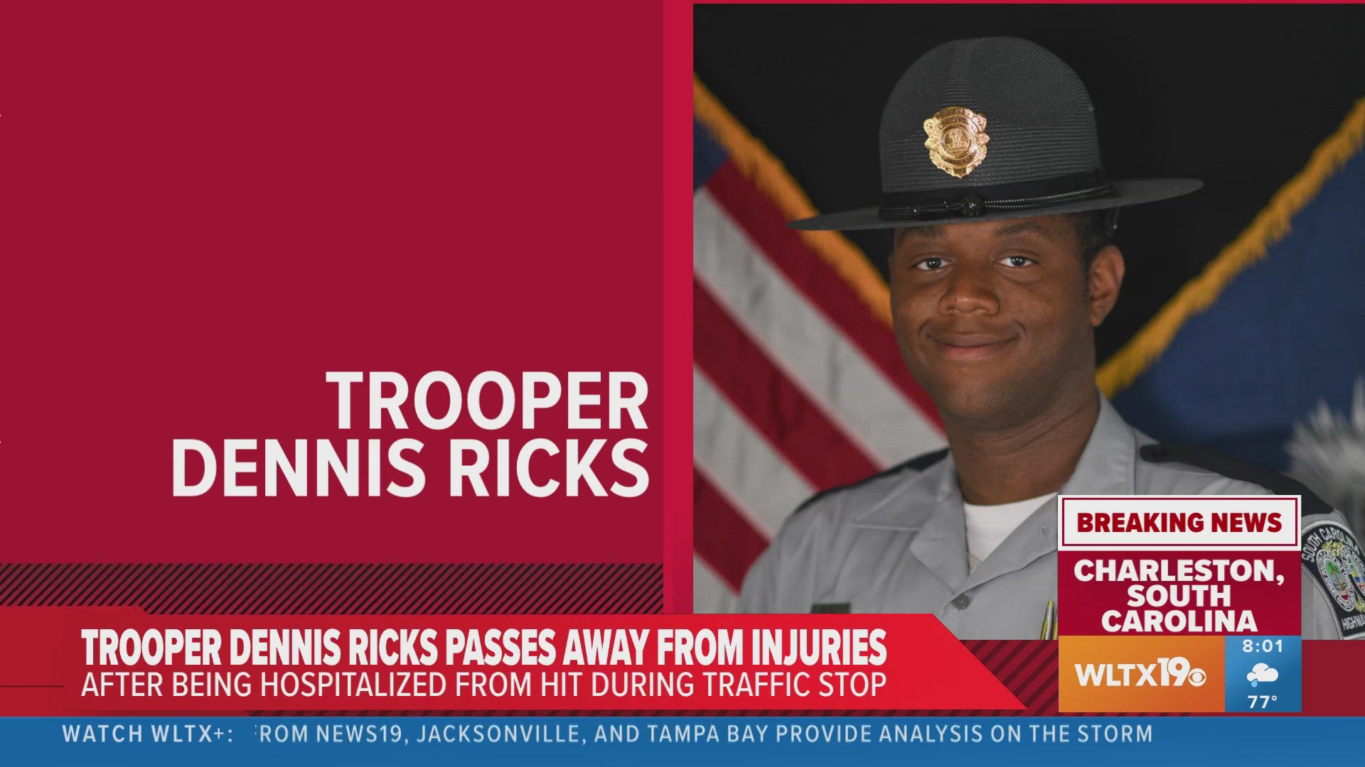 SCHP Trooper Dennis Ricks dies from injuries sustained in collision | wltx.com