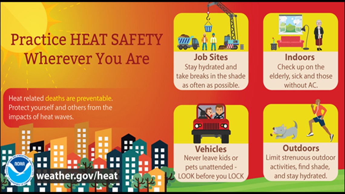 Summer safety: extreme temperature warning | wltx.com