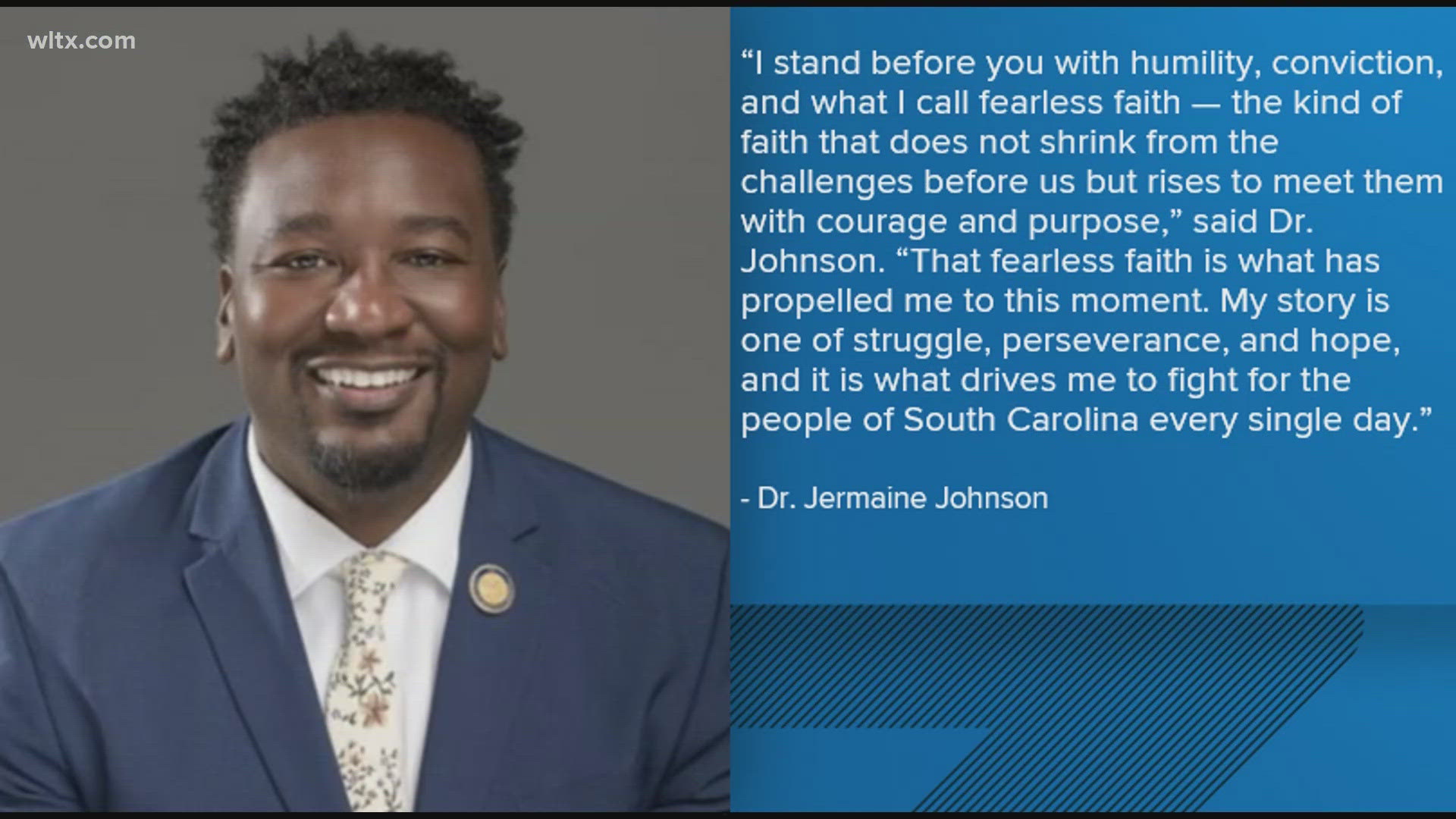 Richland County lawmaker Jermaine Johnson announces bid for governor ...
