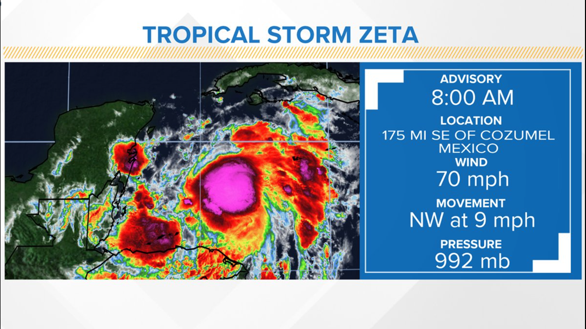 Tropical Storm Zeta to bring heavy rain to South Carolina | wltx.com