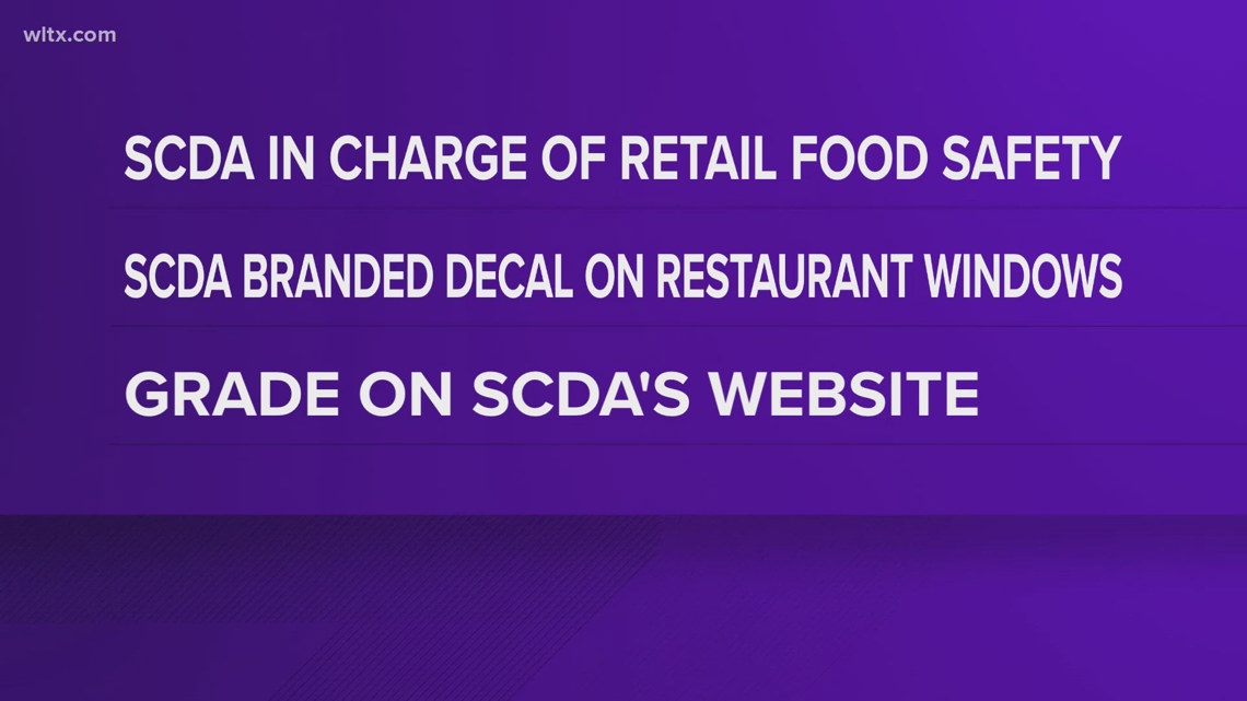SC Department of Agriculture is now in charge of restaurant inspections ...
