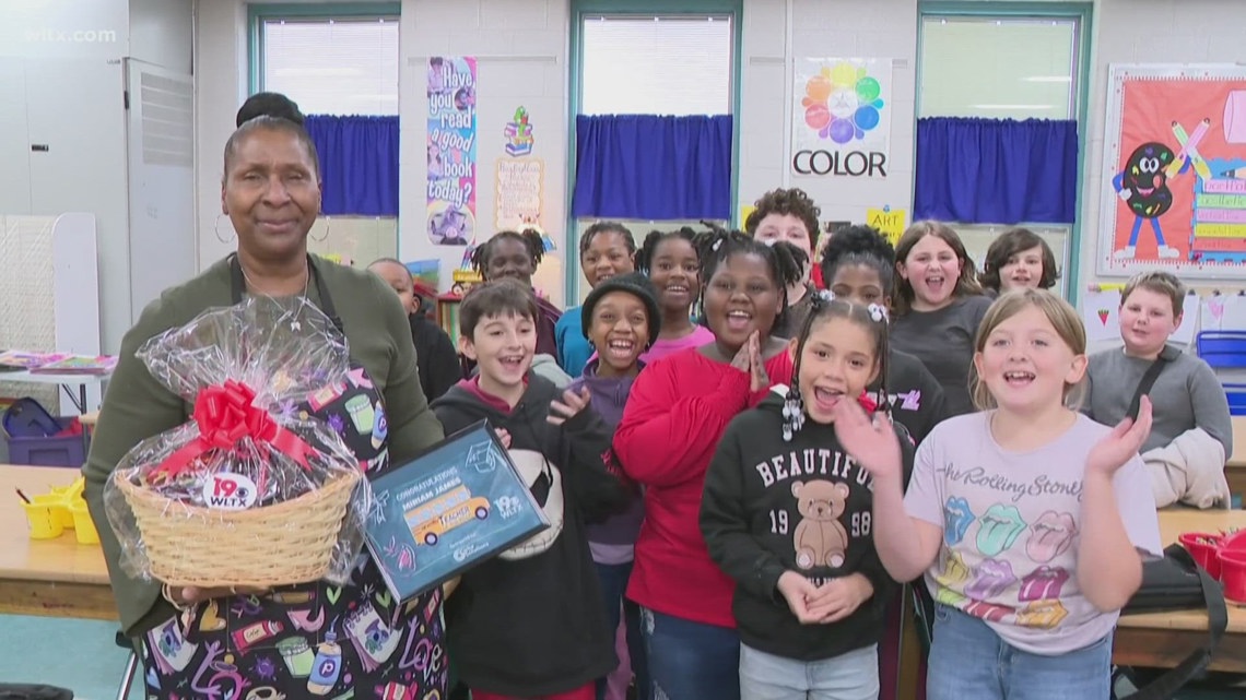 Teacher of the Week: Miriam James | wltx.com