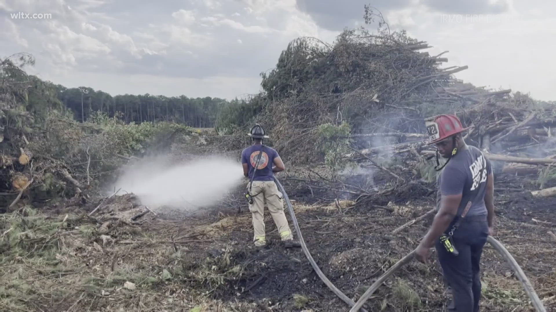 Fires spark and spread at Malfunction Junction during dry, windy day ...