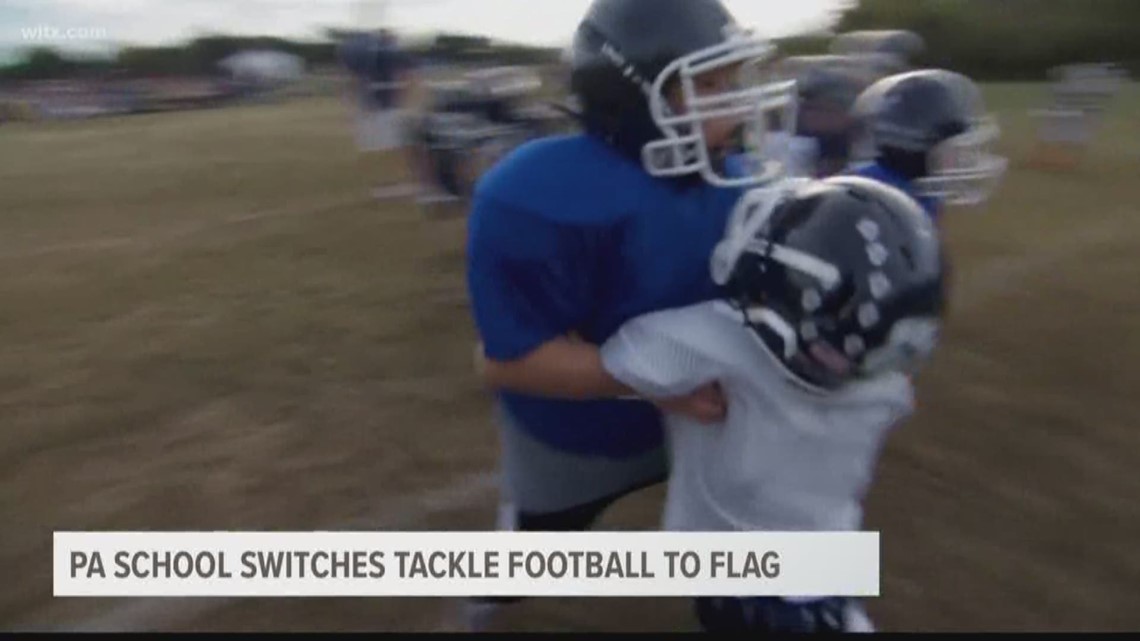 Concussion Concerns: Tackle Football vs Flag | wltx.com