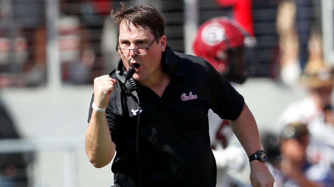 Will Muschamp named Bobby Dodd Trophy Coach of the Week | wltx.com