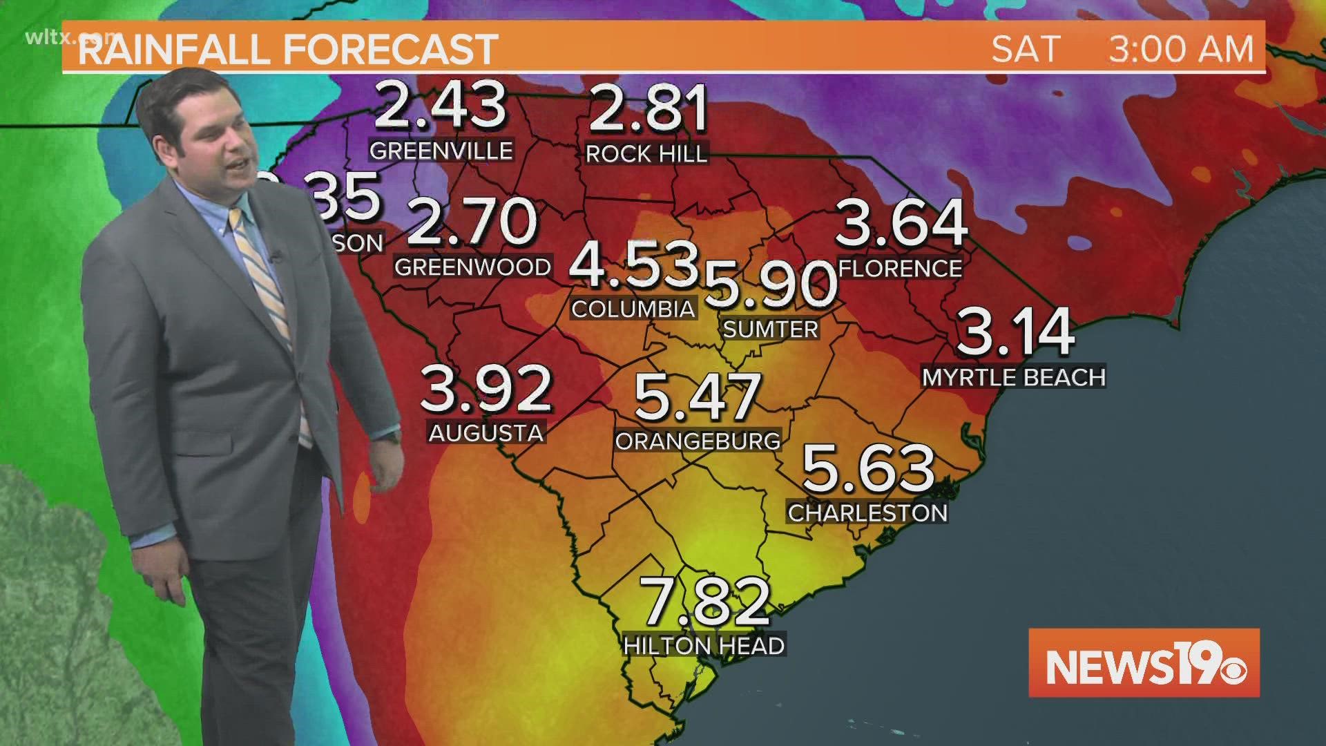 Hurricane Ian Update: latest on impacts in South Carolina | wltx.com