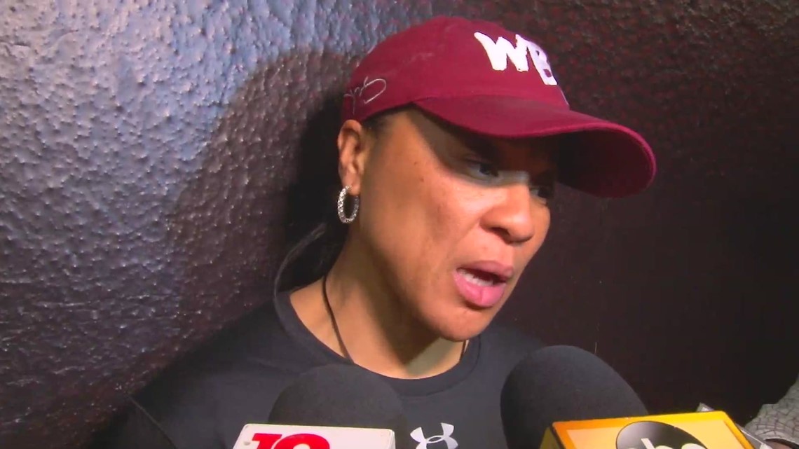 Dawn Staley Talks After USC Earns Sweet 16 Berth | wltx.com