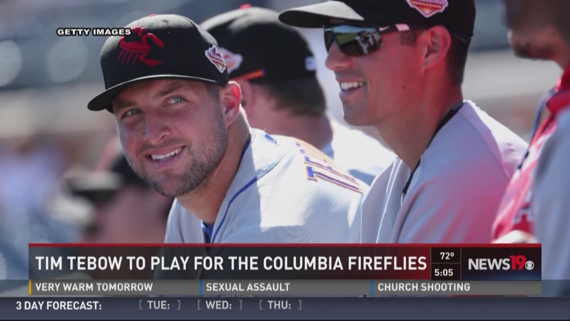 Tim Tebow to Play for the Columbia Fireflies | wltx.com