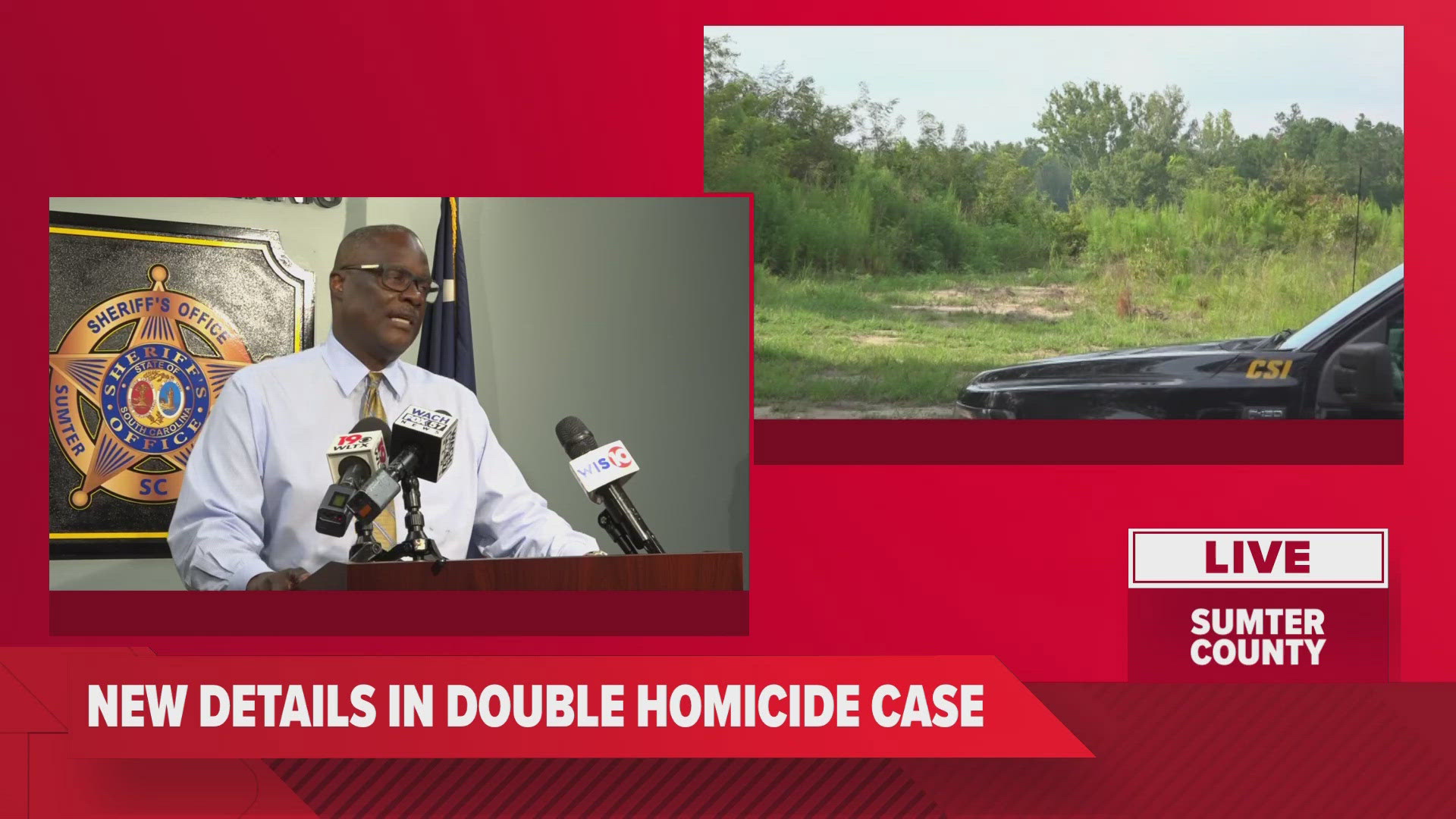 Sheriff gives new details in double murder in Sumter County: Full video ...