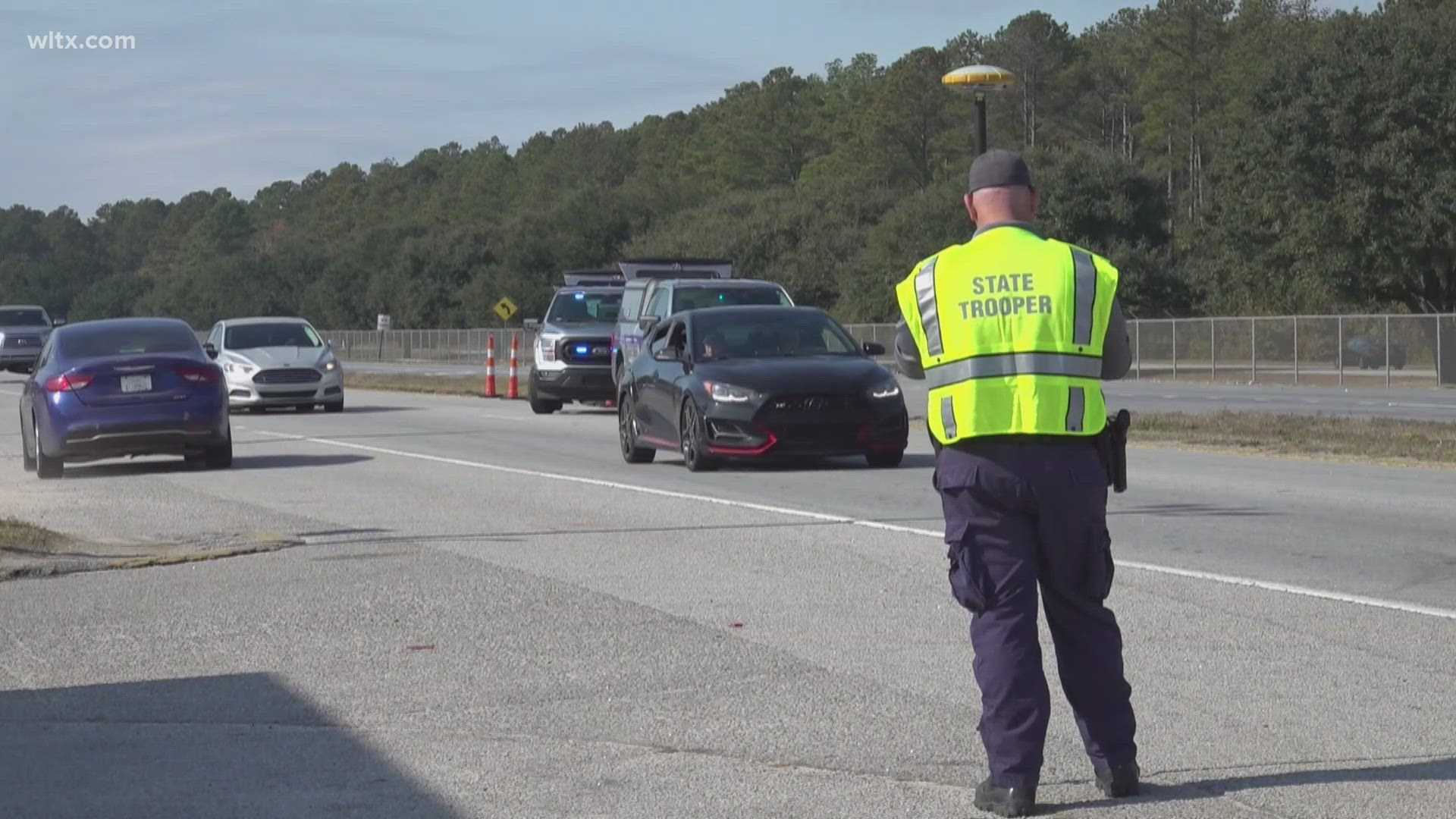 Three killed in early morning crash in front of Shaw AFB | wltx.com