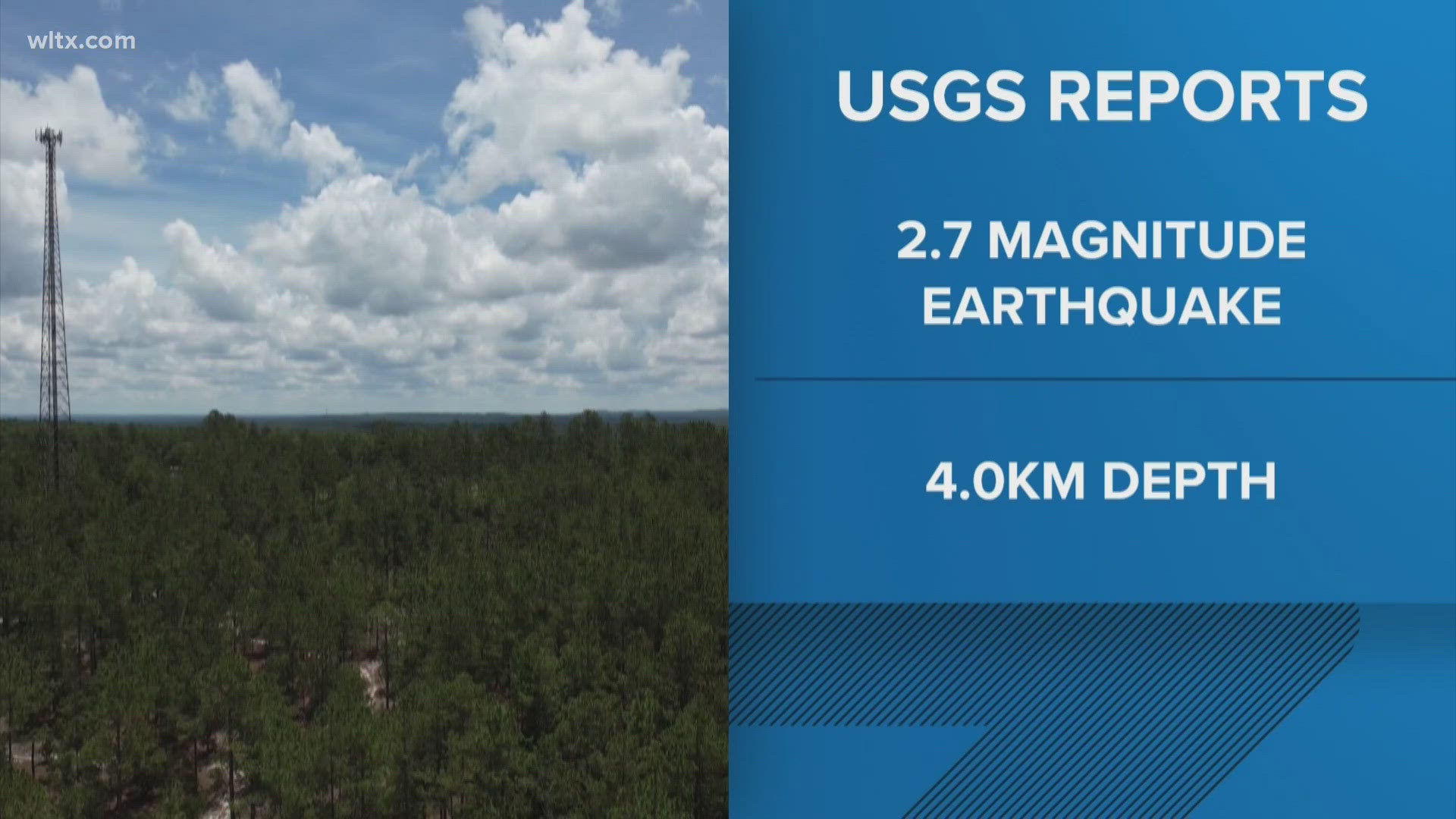 Early morning earthquake rumbles through the Midlands | wltx.com