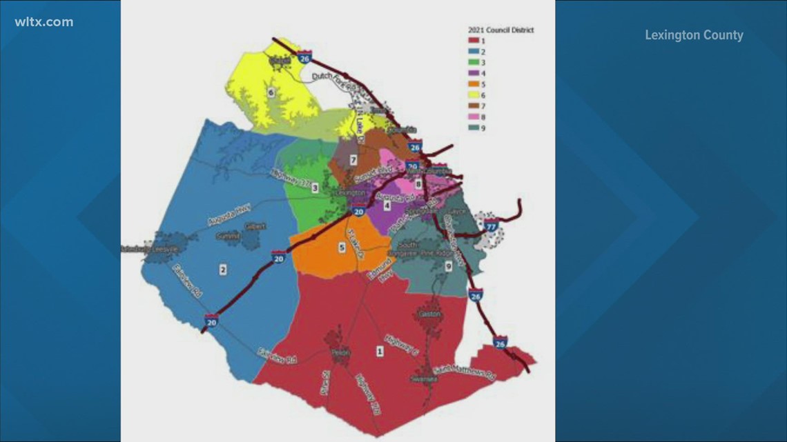 Lexington county council approves redistricting | wltx.com
