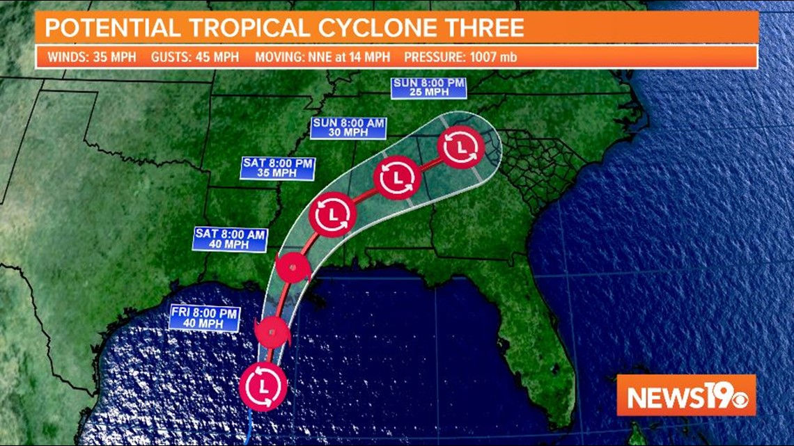 Potential Tropical Cyclone impacts on South Carolina | wltx.com