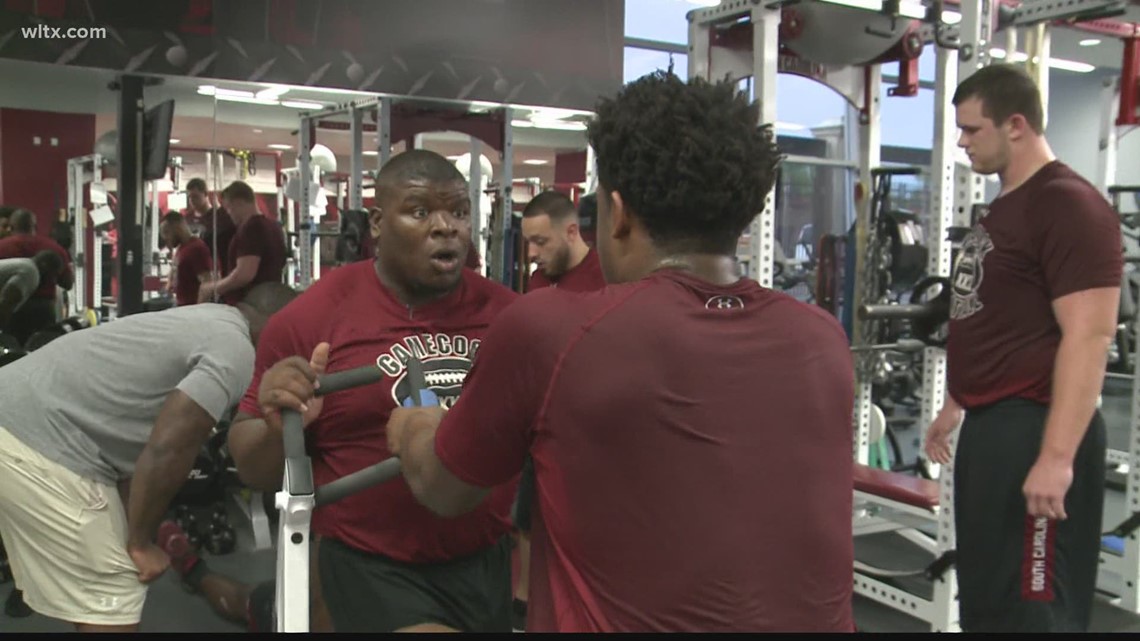 Byron Jerideau returning to the USC weight room | wltx.com