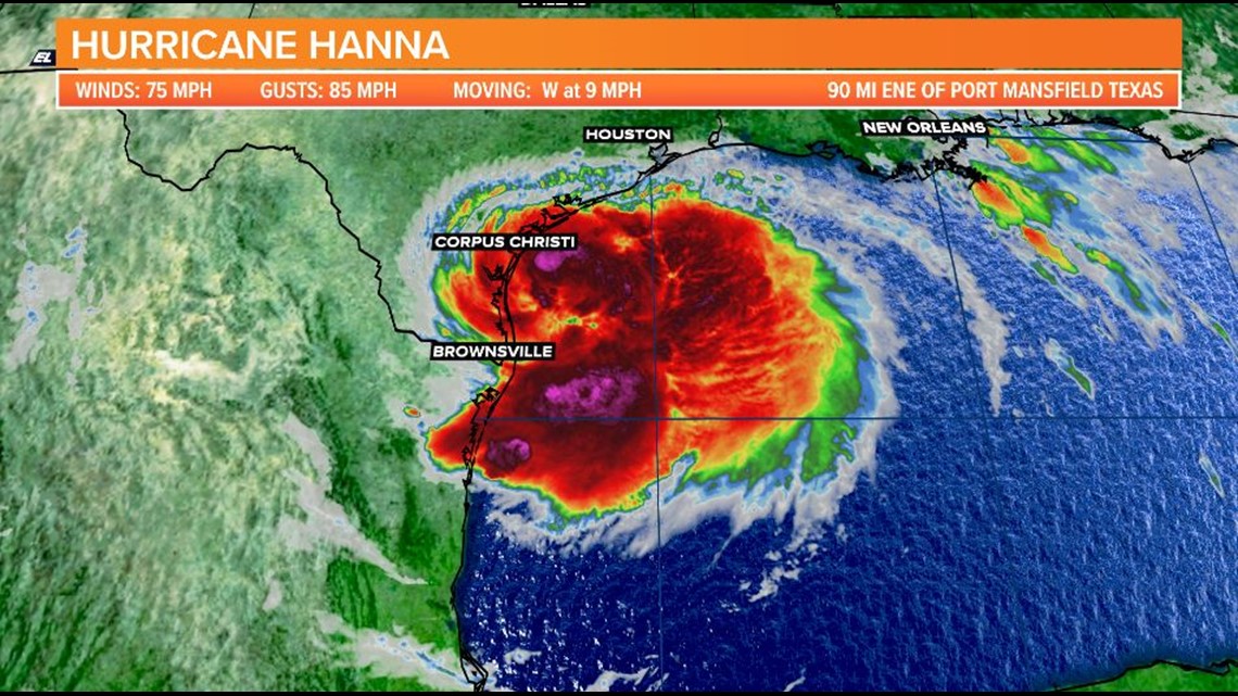 Hanna becomes first hurricane of the 2020 Atlantic season | wltx.com
