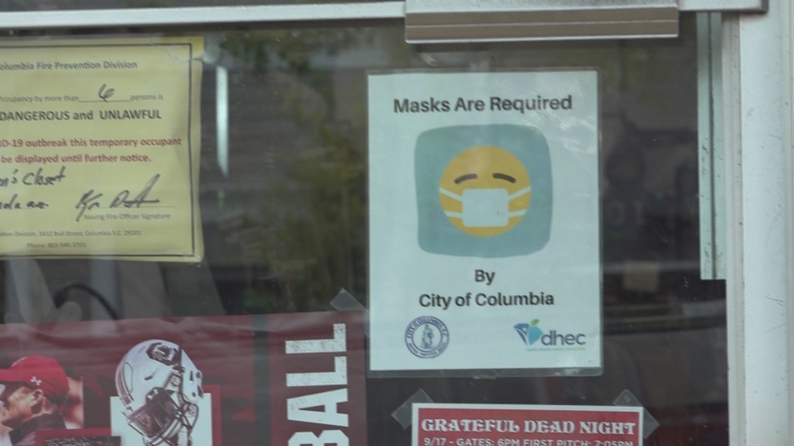 Columbia mask mandate challenges for businesses during COVID | wltx.com
